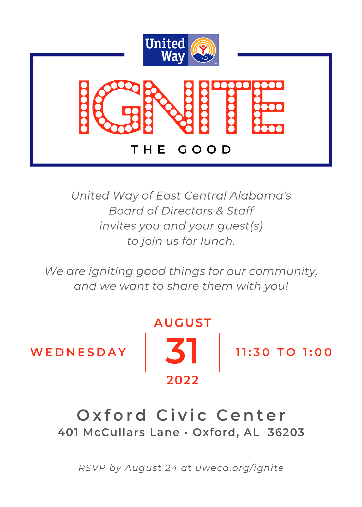 IGNITE - United Way of East Central Alabama